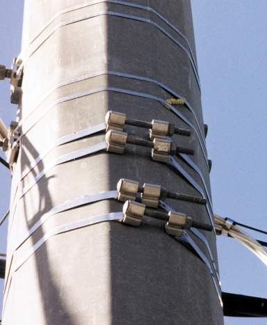 Bolt Clamps (2 x 20mm Aluminium Retainers, 1 x 9.5mm x 150mm Carriage ...